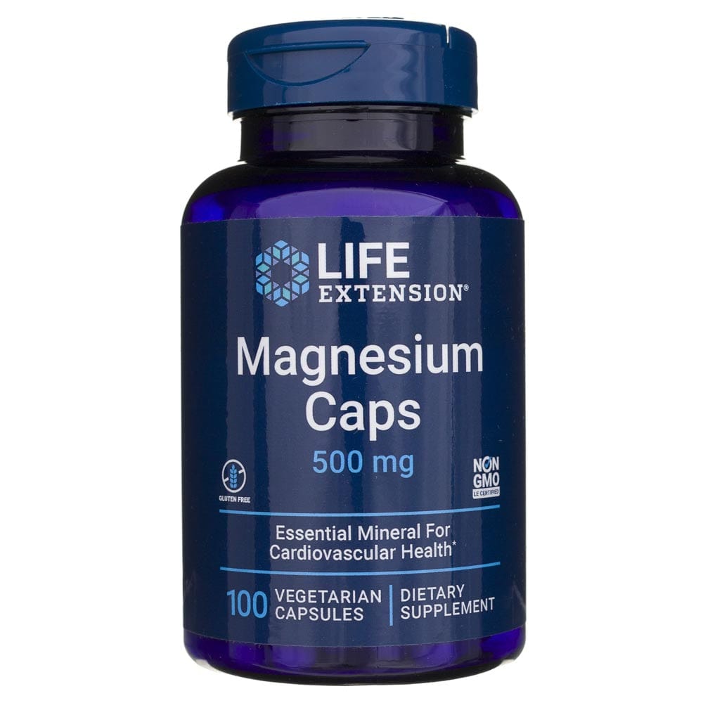 Life Extension Magnesium Caps 500 mg 100 Veg-kapselia – Medpak